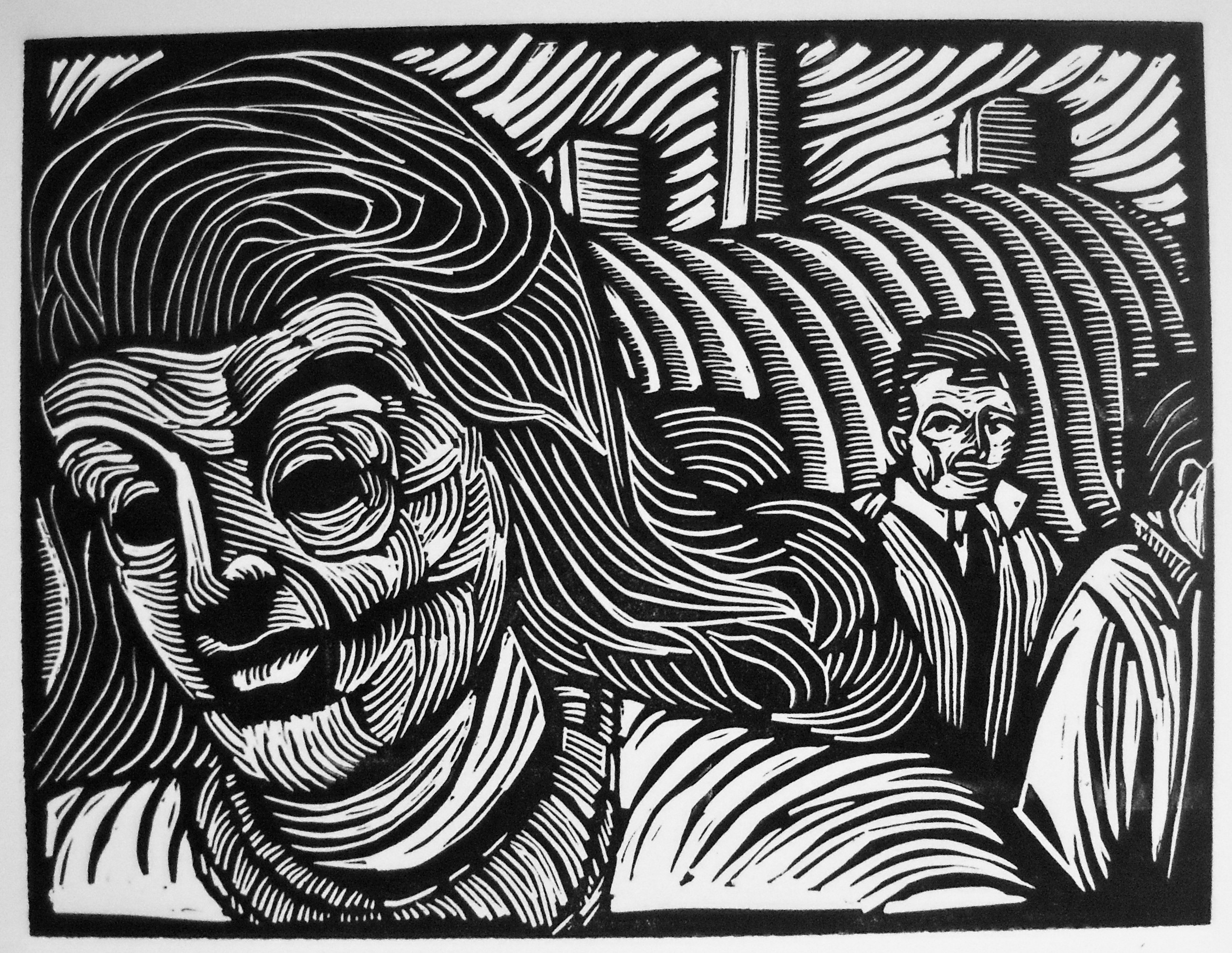 Linocuts - Scott Minzy