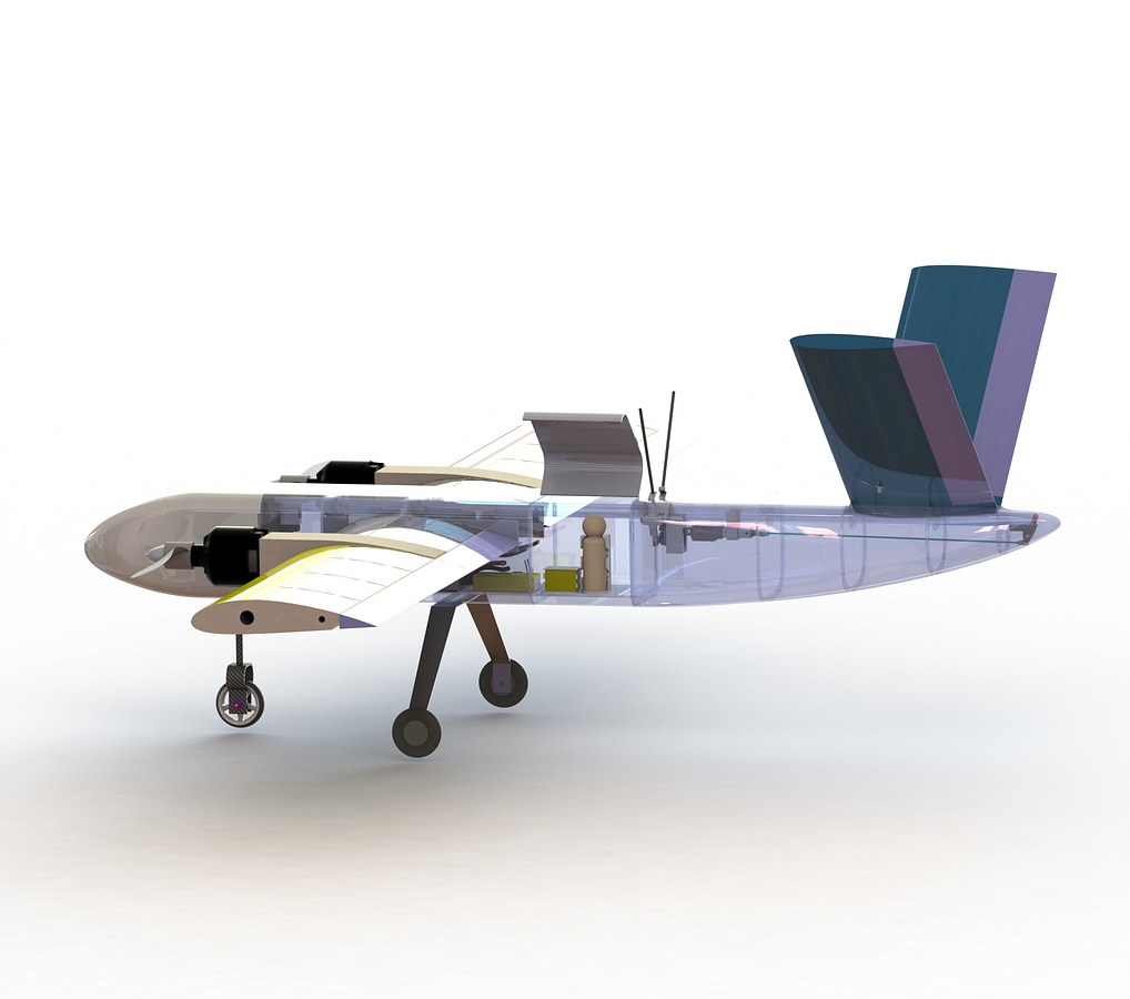 Design Build Fly 2020 - Colin Alexander Sledge