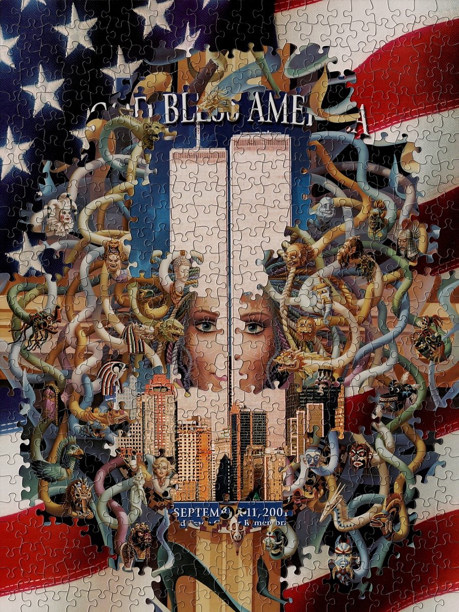 Puzzle Montage Art by Tim Klein - Puzzle Montage Art by Tim Klein