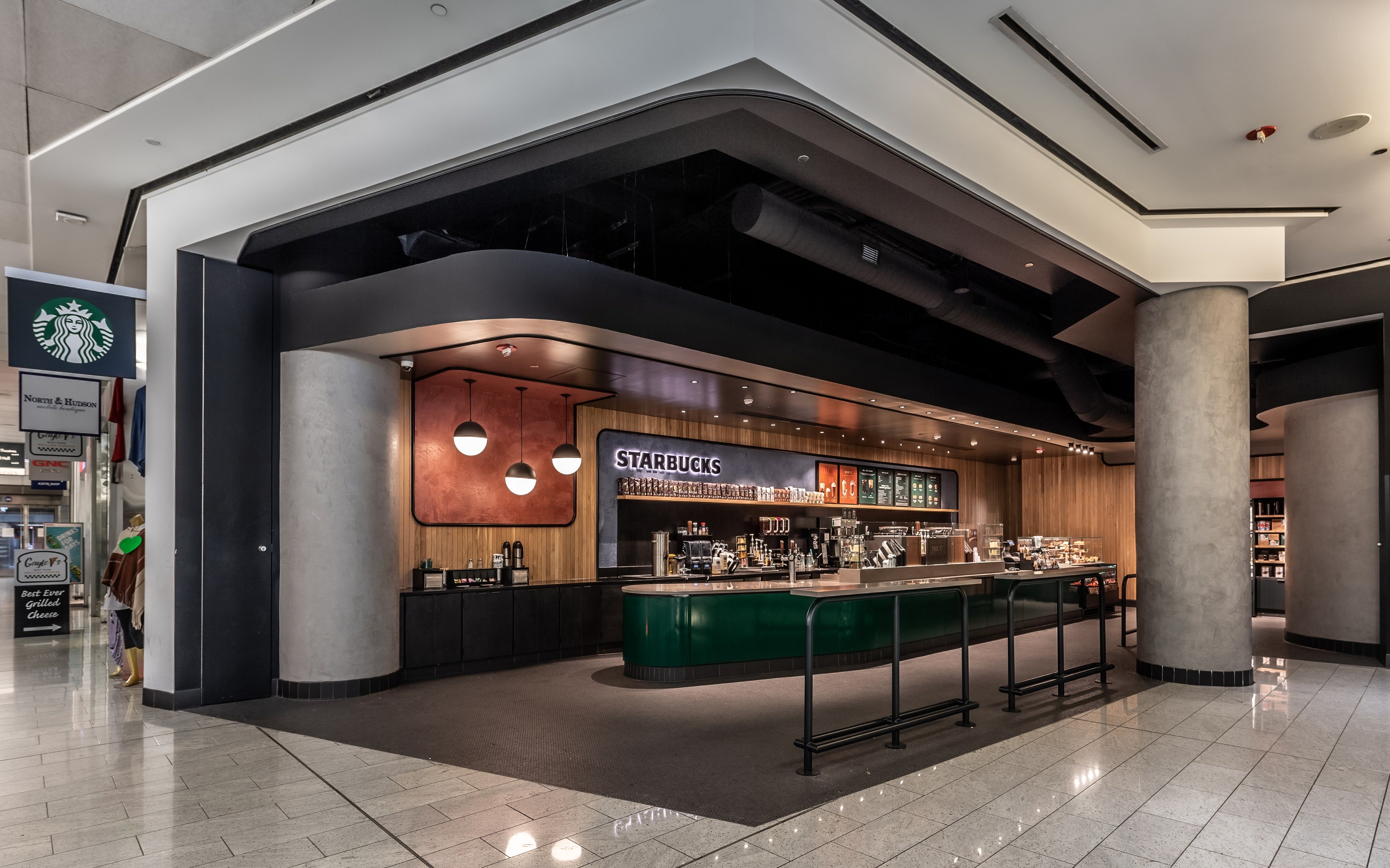 Block 37, Chicago - Starbucks Licensed Store Design