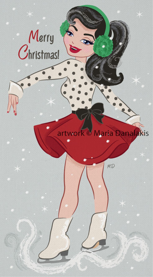 Custom Portraits and Pin up girls - Maria Danalakis's Portfolio