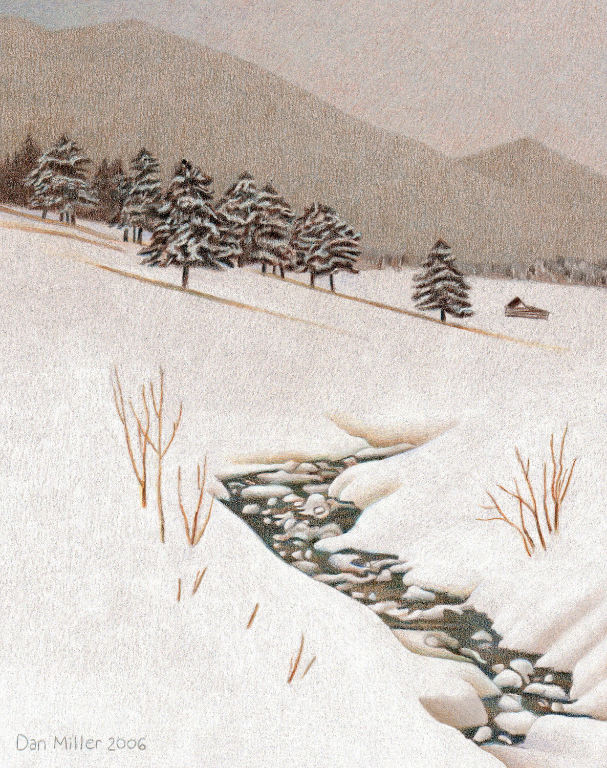 Gallery of Drawings - Dan Miller Art