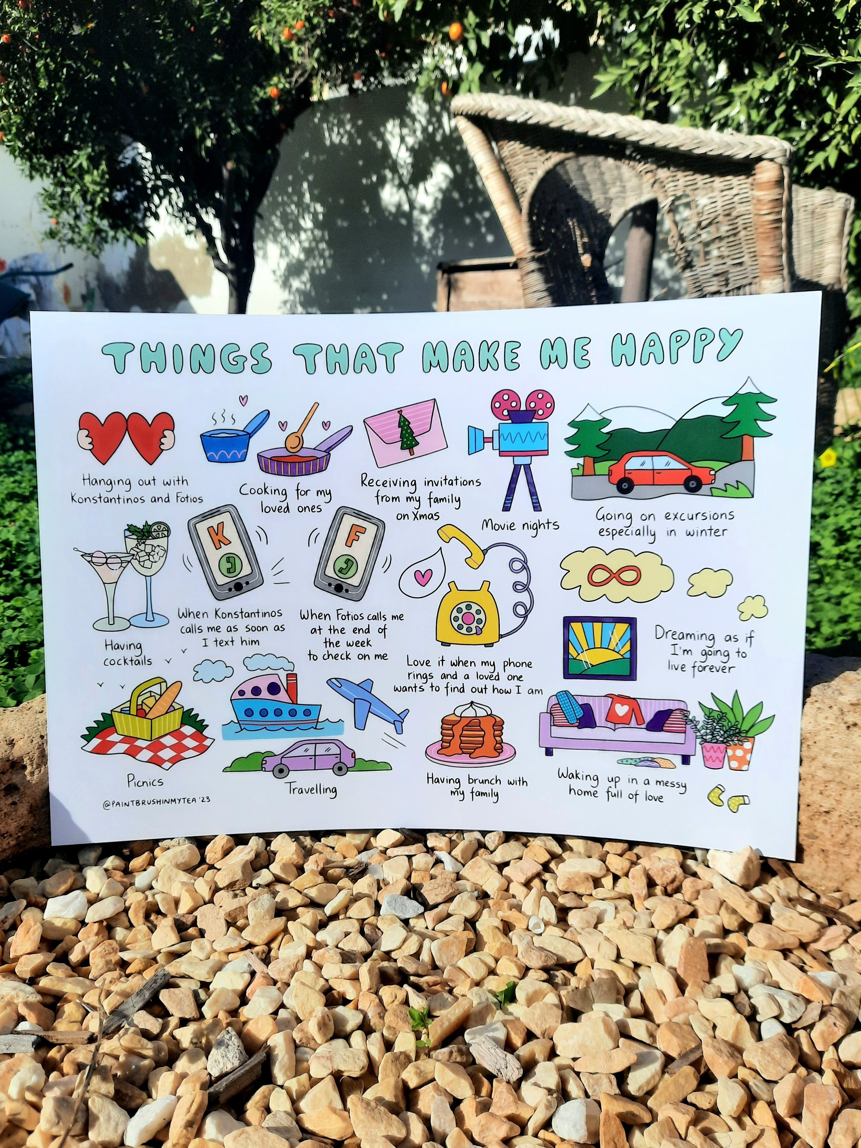 Custom Happy Prints - Michelle Theodotou